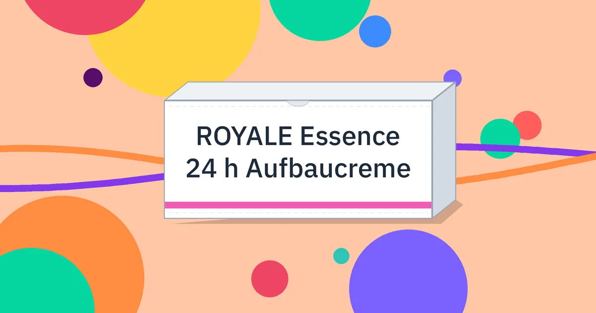 Symbolbild: Packung mit der Aufschrift ROYALE Essence 24 h Aufbaucreme (PZN 13746942) – Verfügbarkeit und Bezug in Apotheken in Frankfurt am Main