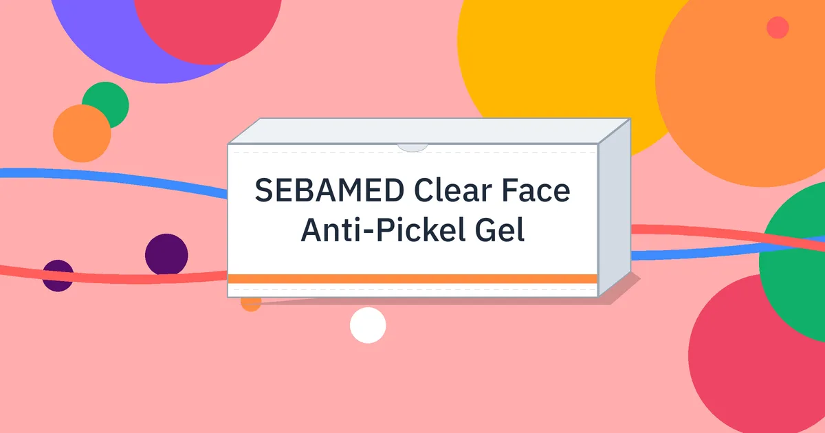 Symbolbild: Packung mit der Aufschrift SEBAMED Clear Face Anti-Pickel Gel (PZN 19874196) – Verfügbarkeit und Bezug in Apotheken in Frankfurt am Main