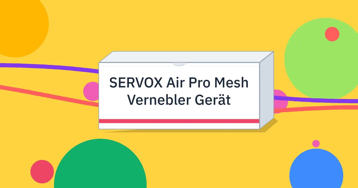 Symbolbild: Packung mit der Aufschrift SERVOX Air Pro Mesh Vernebler Gerät (PZN 16001409) – Verfügbarkeit und Bezug in Apotheken in Frankfurt am Main