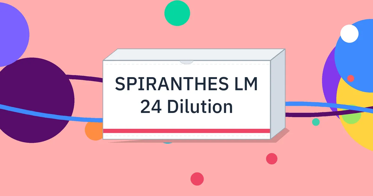 Symbolbild: Packung mit der Aufschrift SPIRANTHES LM 24 Dilution (PZN 13682099) – Verfügbarkeit und Bezug in Apotheken in Frankfurt am Main