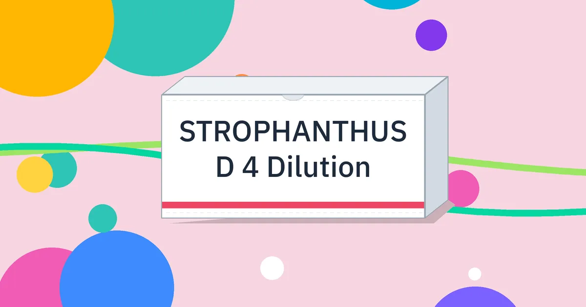 Symbolbild: Packung mit der Aufschrift STROPHANTHUS D 4 Dilution (PZN 02106688) – Verfügbarkeit und Bezug in Apotheken in Frankfurt am Main
