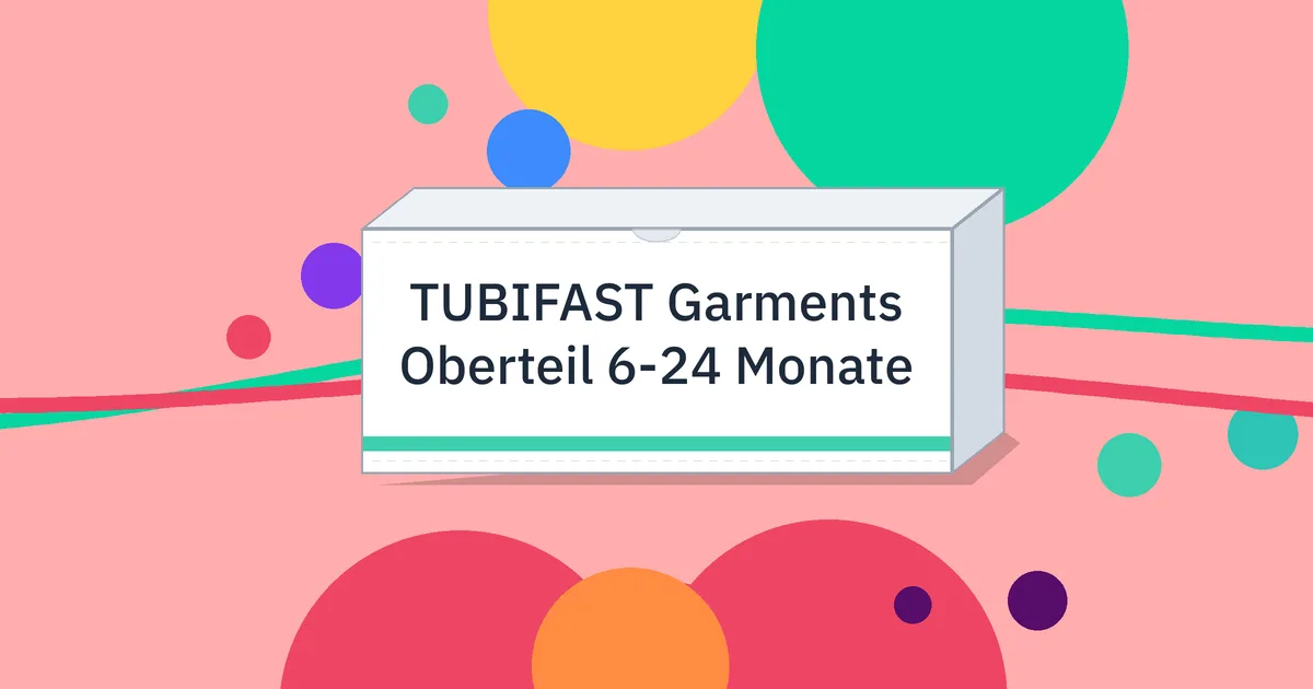 Symbolbild: Packung mit der Aufschrift TUBIFAST Garments Oberteil 6-24 Monate (PZN 10847364) – Verfügbarkeit und Bezug in Apotheken in Frankfurt am Main