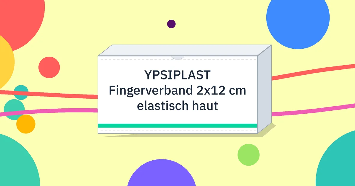 Symbolbild: Packung mit der Aufschrift YPSIPLAST Fingerverband 2x12 cm elastisch haut (PZN 12603293) – Verfügbarkeit und Bezug in Apotheken in Frankfurt am Main