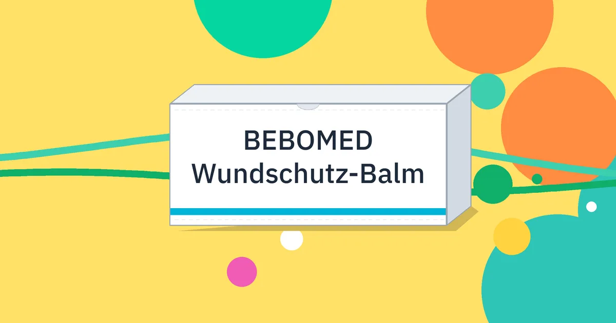 Symbolbild: Packung mit der Aufschrift BEBOMED Wundschutz-Balm (PZN 18257018) – Verfügbarkeit und Bezug in Apotheken in Frankfurt am Main