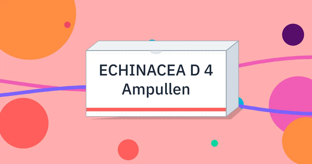 Symbolbild: Packung mit der Aufschrift ECHINACEA D 4 Ampullen (PZN 11705749) – Verfügbarkeit und Bezug in Apotheken in Frankfurt am Main