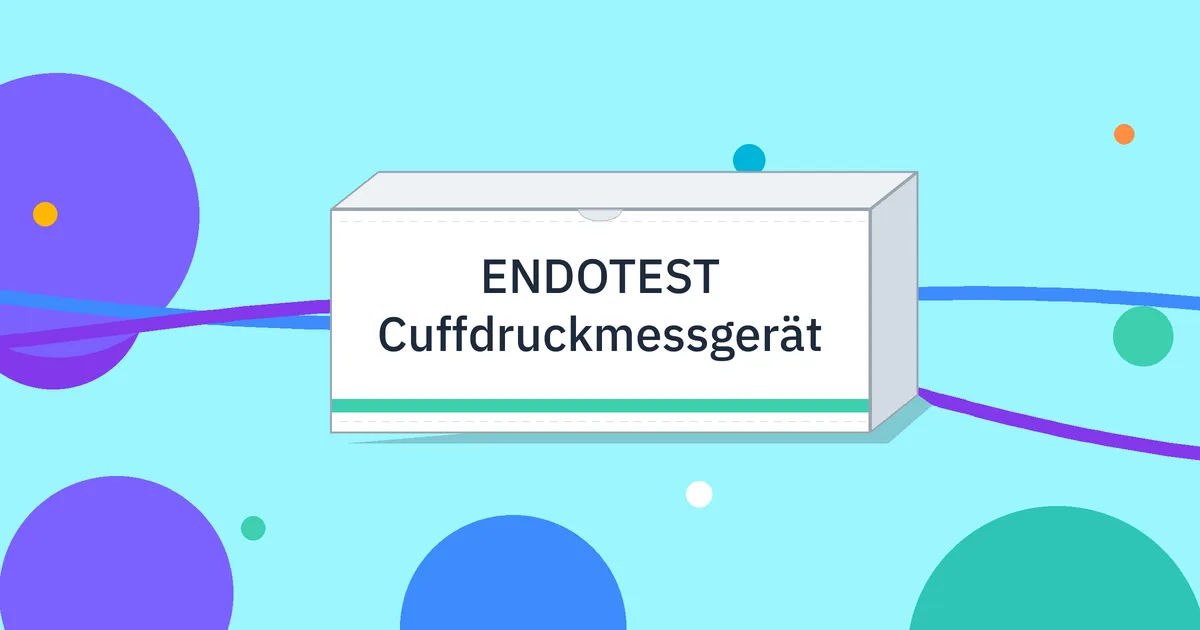 Symbolbild: Packung mit der Aufschrift ENDOTEST Cuffdruckmessgerät (PZN 15740487) – Verfügbarkeit und Bezug in Apotheken in Frankfurt am Main