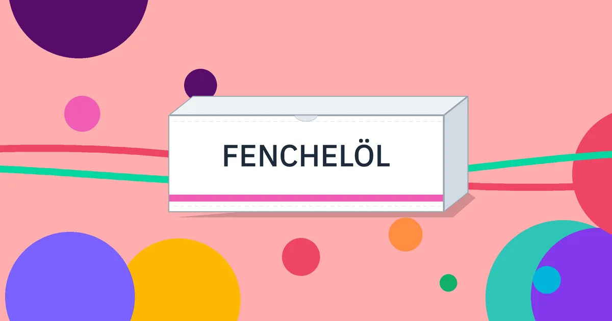 Symbolbild: Packung mit der Aufschrift FENCHELÖL (PZN 16729826) – Verfügbarkeit und Bezug in Apotheken in Frankfurt am Main