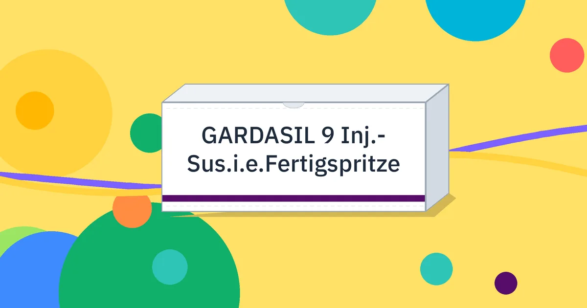 Symbolbild: Packung mit der Aufschrift GARDASIL 9 Inj.-Sus.i.e.Fertigspritze (PZN 20004980) – Verfügbarkeit und Bezug in Apotheken in Frankfurt am Main