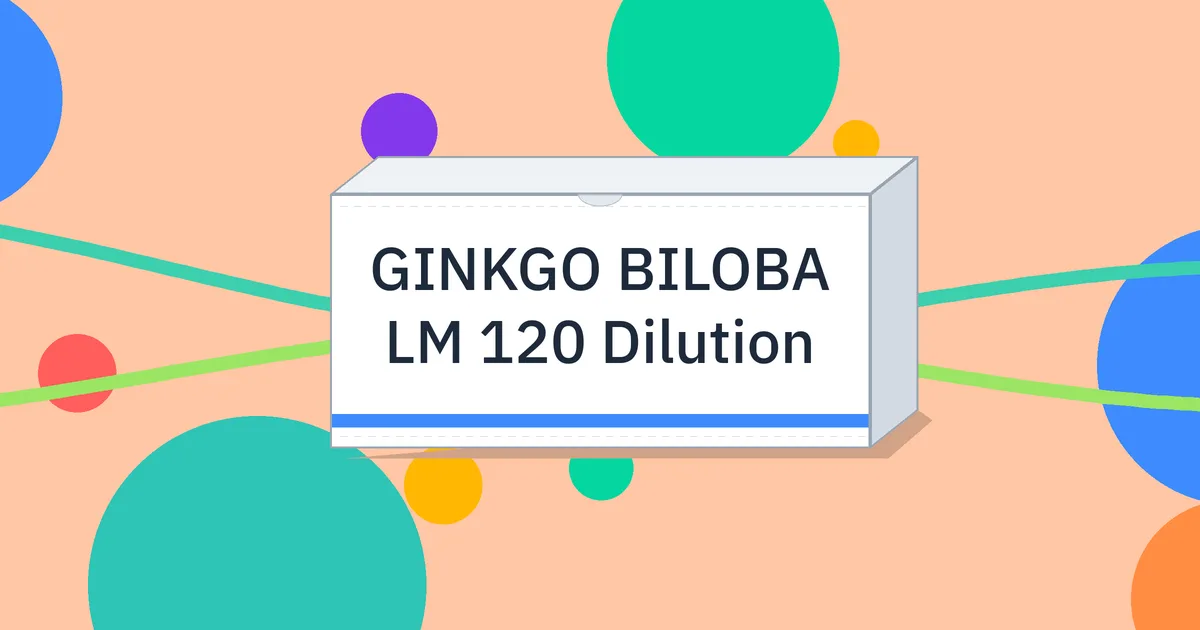 Symbolbild: Packung mit der Aufschrift GINKGO BILOBA LM 120 Dilution (PZN 12878386) – Verfügbarkeit und Bezug in Apotheken in Frankfurt am Main