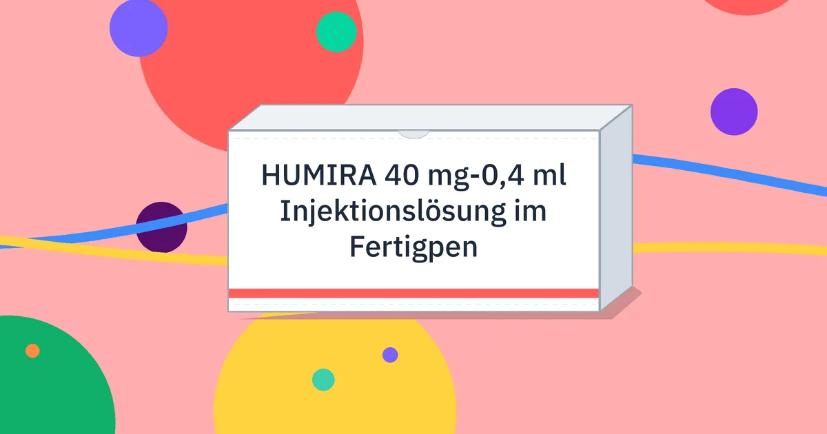 Symbolbild: Packung mit der Aufschrift HUMIRA 40 mg-0,4 ml Injektionslösung im Fertigpen (PZN 12580994) – Verfügbarkeit und Bezug in Apotheken in Frankfurt am Main
