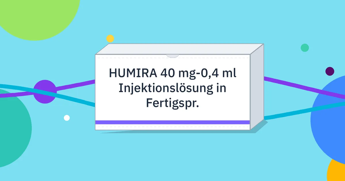Symbolbild: Packung mit der Aufschrift HUMIRA 40 mg-0,4 ml Injektionslösung in Fertigspr. (PZN 12472075) – Verfügbarkeit und Bezug in Apotheken in Frankfurt am Main