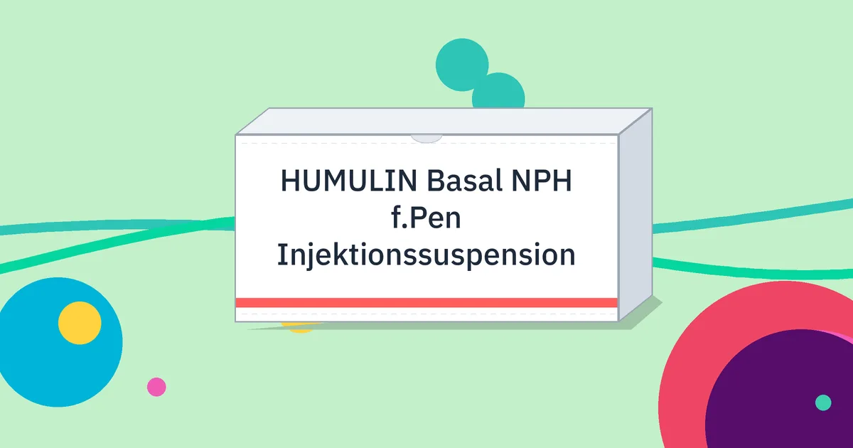 Symbolbild: Packung mit der Aufschrift HUMULIN Basal NPH f.Pen Injektionssuspension (PZN 04681882) – Verfügbarkeit und Bezug in Apotheken in Frankfurt am Main