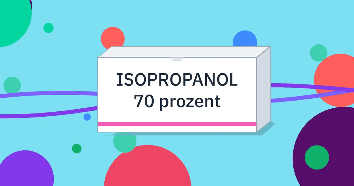 Symbolbild: Packung mit der Aufschrift ISOPROPANOL 70 prozent (PZN 04581040) – Verfügbarkeit und Bezug in Apotheken in Frankfurt am Main