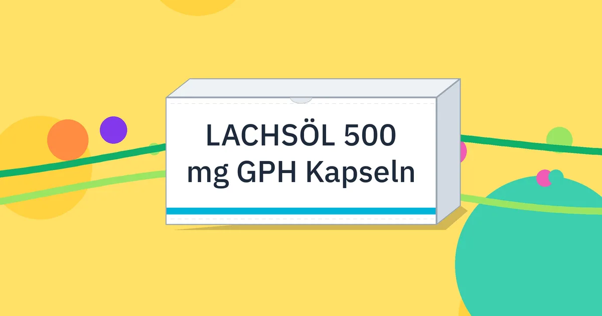 Symbolbild: Packung mit der Aufschrift LACHSÖL 500 mg GPH Kapseln (PZN 04410893) – Verfügbarkeit und Bezug in Apotheken in Frankfurt am Main