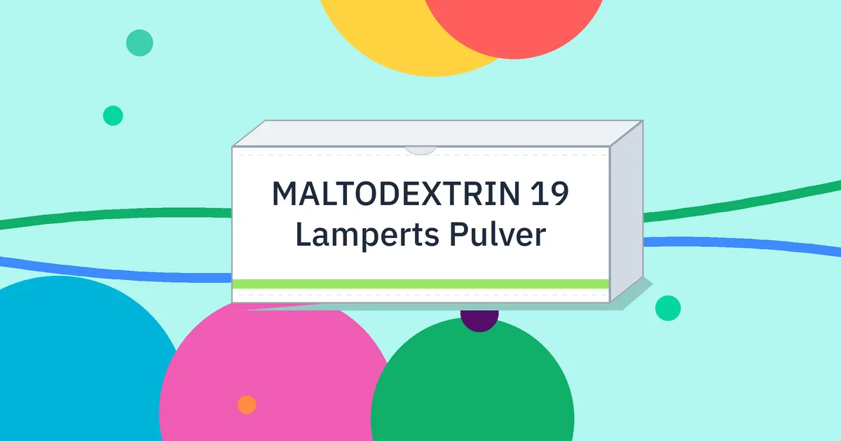Symbolbild: Packung mit der Aufschrift MALTODEXTRIN 19 Lamperts Pulver (PZN 03709779) – Verfügbarkeit und Bezug in Apotheken in Frankfurt am Main