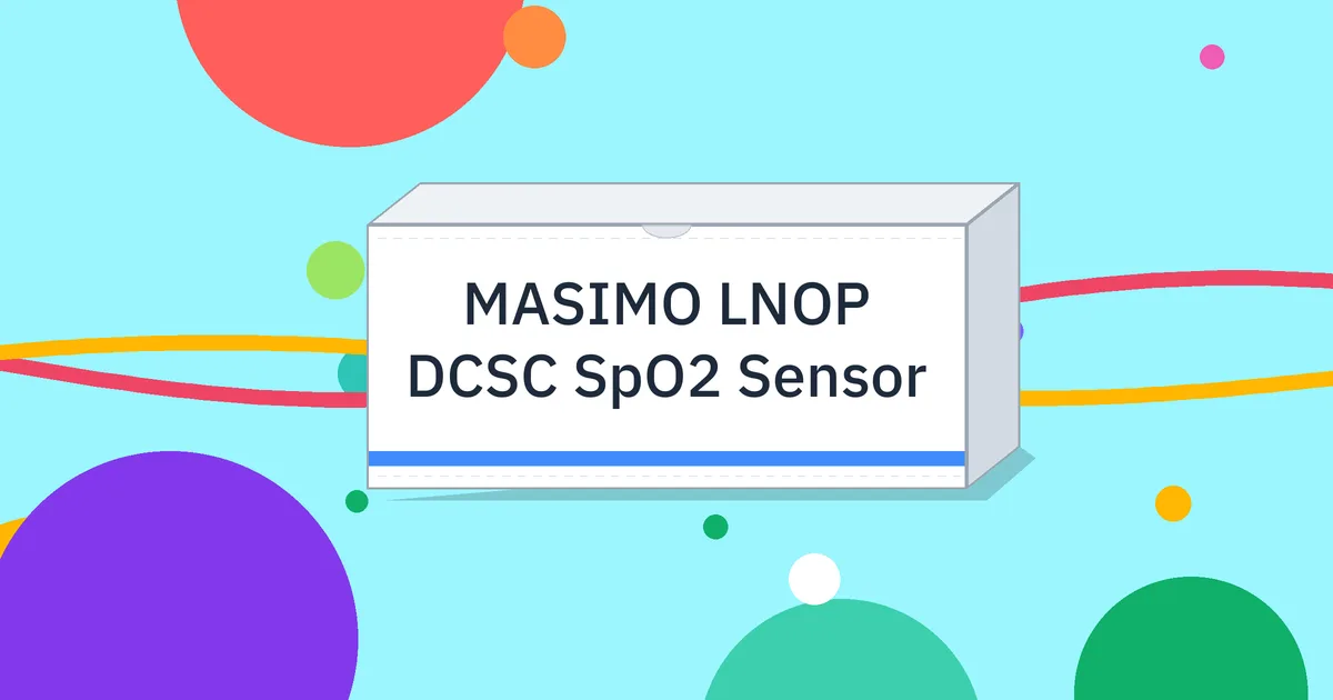 Symbolbild: Packung mit der Aufschrift MASIMO LNOP DCSC SpO2 Sensor (PZN 08443317) – Verfügbarkeit und Bezug in Apotheken in Frankfurt am Main