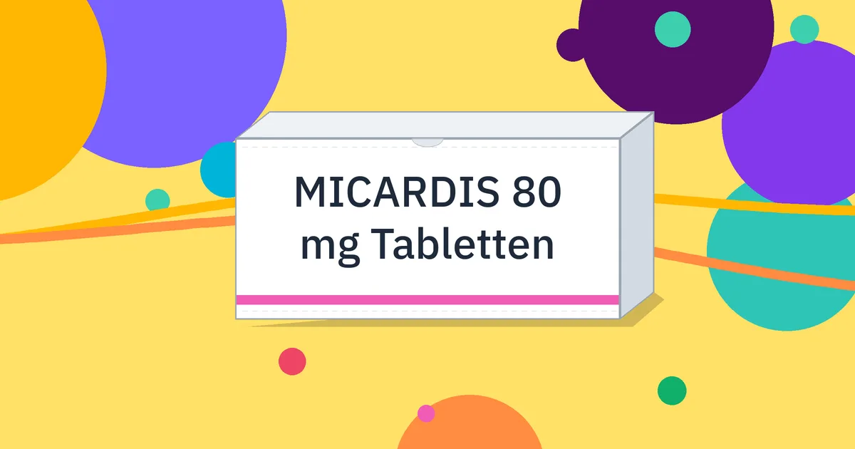 Symbolbild: Packung mit der Aufschrift MICARDIS 80 mg Tabletten (PZN 01430464) – Verfügbarkeit und Bezug in Apotheken in Frankfurt am Main