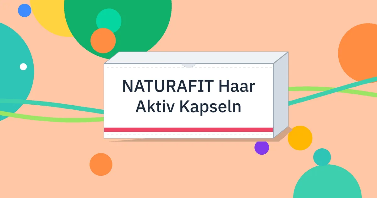 Symbolbild: Packung mit der Aufschrift NATURAFIT Haar Aktiv Kapseln (PZN 10196748) – Verfügbarkeit und Bezug in Apotheken in Frankfurt am Main