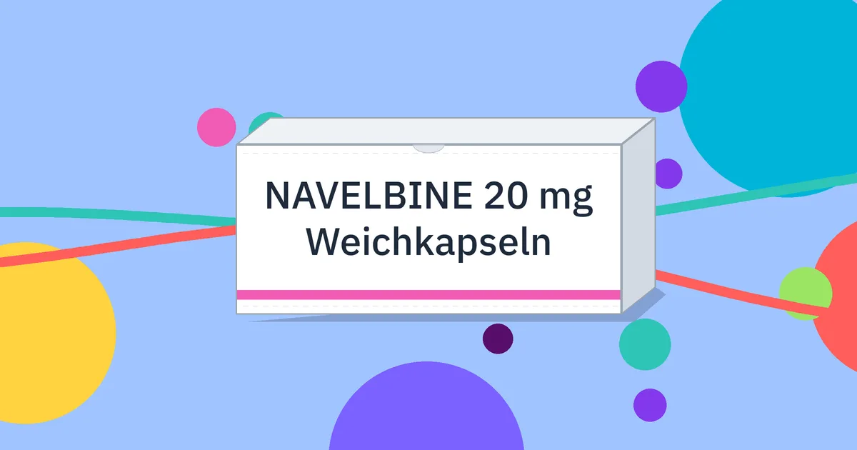 Symbolbild: Packung mit der Aufschrift NAVELBINE 20 mg Weichkapseln (PZN 05119059) – Verfügbarkeit und Bezug in Apotheken in Frankfurt am Main