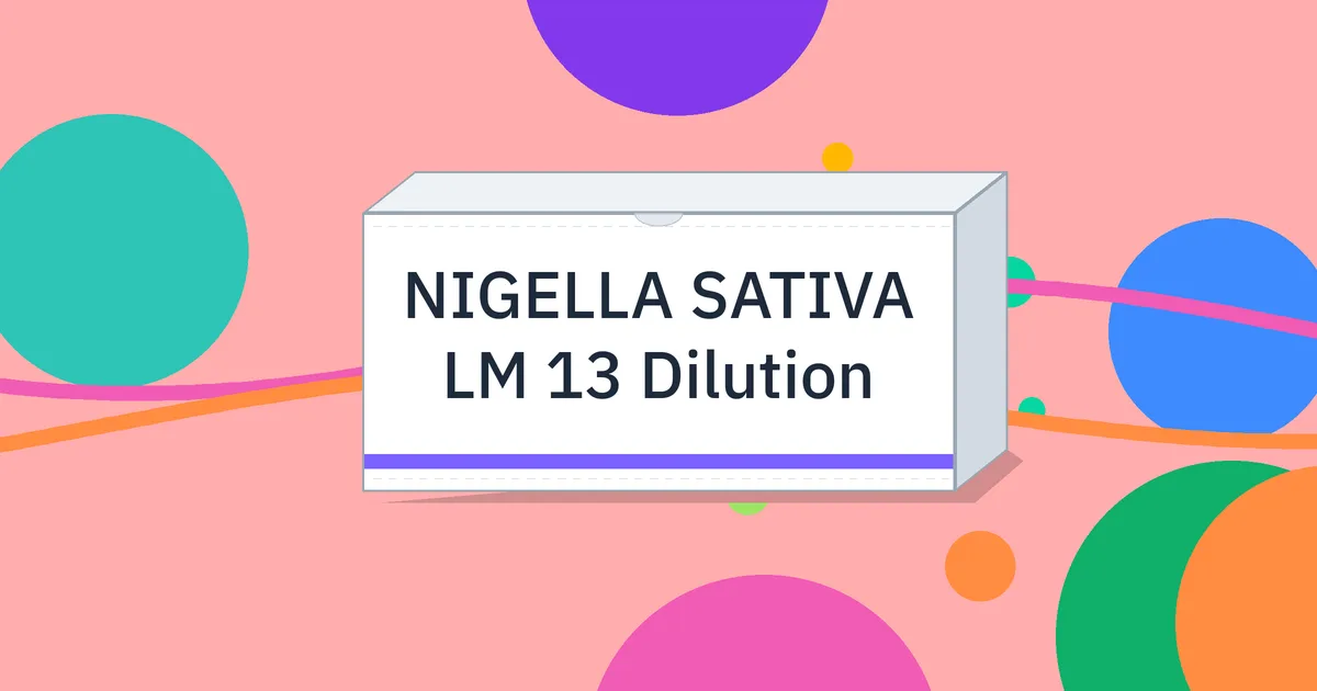 Symbolbild: Packung mit der Aufschrift NIGELLA SATIVA LM 13 Dilution (PZN 13618664) – Verfügbarkeit und Bezug in Apotheken in Frankfurt am Main