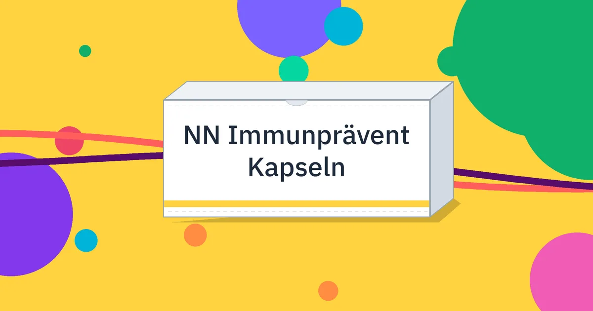 Symbolbild: Packung mit der Aufschrift NN Immunprävent Kapseln (PZN 15321460) – Verfügbarkeit und Bezug in Apotheken in Frankfurt am Main