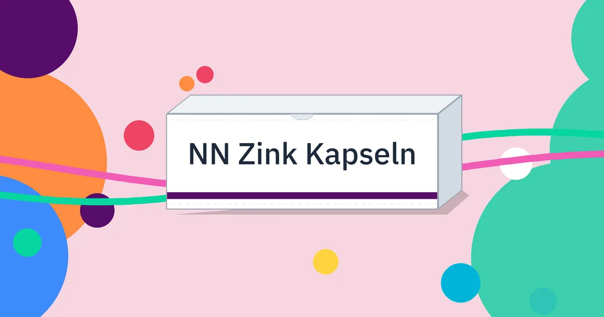Symbolbild: Packung mit der Aufschrift NN Zink Kapseln (PZN 15321796) – Verfügbarkeit und Bezug in Apotheken in Frankfurt am Main