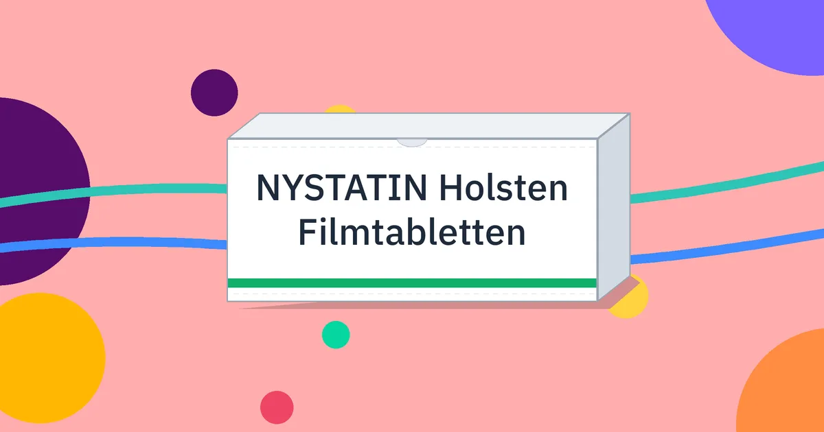Symbolbild: Packung mit der Aufschrift NYSTATIN Holsten Filmtabletten (PZN 00032537) – Verfügbarkeit und Bezug in Apotheken in Frankfurt am Main