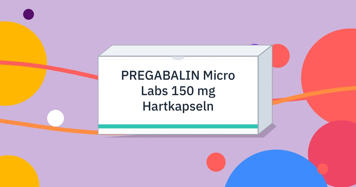 Symbolbild: Packung mit der Aufschrift PREGABALIN Micro Labs 150 mg Hartkapseln (PZN 18153939) – Verfügbarkeit und Bezug in Apotheken in Frankfurt am Main