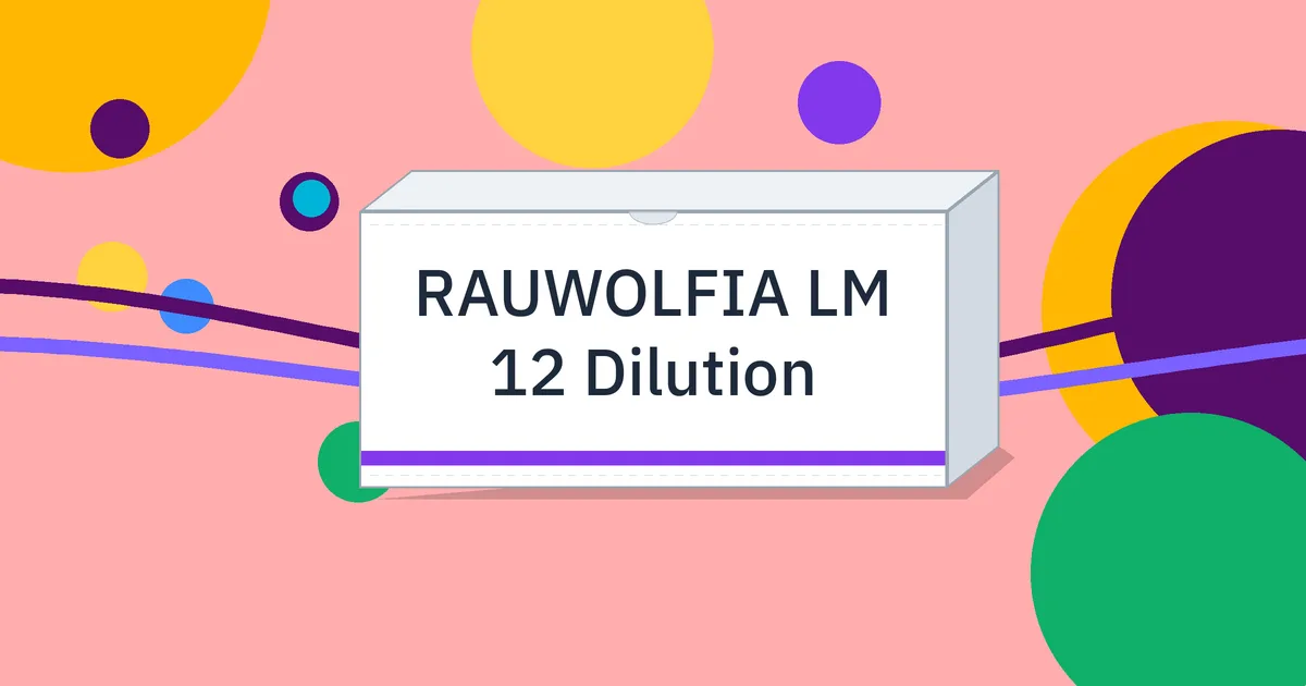 Symbolbild: Packung mit der Aufschrift RAUWOLFIA LM 12 Dilution (PZN 13046624) – Verfügbarkeit und Bezug in Apotheken in Frankfurt am Main