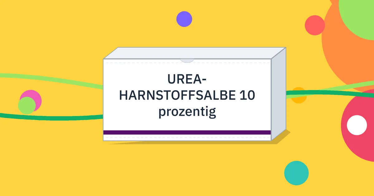 Symbolbild: Packung mit der Aufschrift UREA-HARNSTOFFSALBE 10 prozentig (PZN 08926317) – Verfügbarkeit und Bezug in Apotheken in Frankfurt am Main