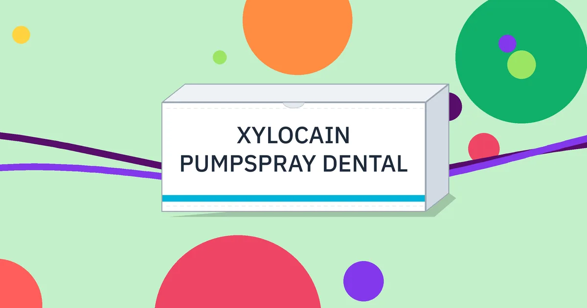 Symbolbild: Packung mit der Aufschrift XYLOCAIN PUMPSPRAY DENTAL (PZN 03839499) – Verfügbarkeit und Bezug in Apotheken in Frankfurt am Main