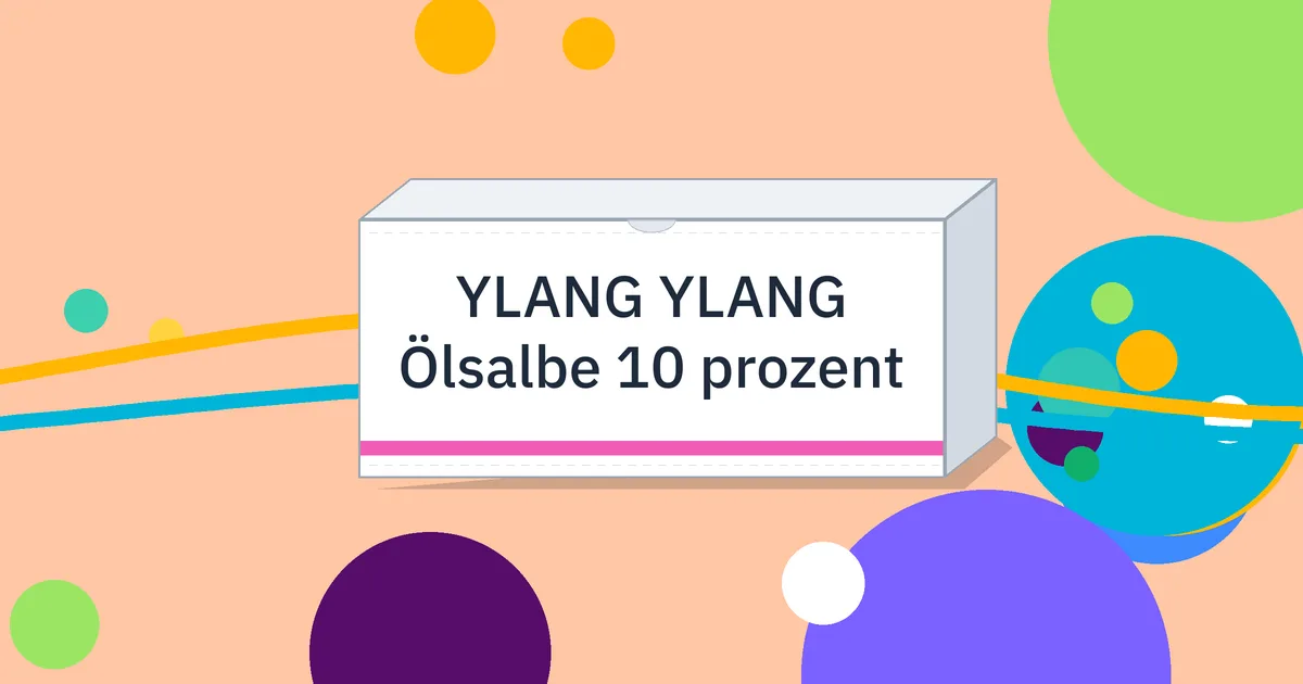 Symbolbild: Packung mit der Aufschrift YLANG YLANG Ölsalbe 10 prozent (PZN 18682371) – Verfügbarkeit und Bezug in Apotheken in Frankfurt am Main