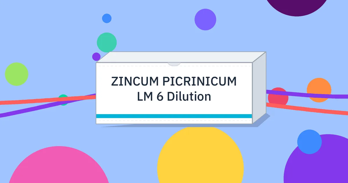 Symbolbild: Packung mit der Aufschrift ZINCUM PICRINICUM LM 6 Dilution (PZN 13298099) – Verfügbarkeit und Bezug in Apotheken in Frankfurt am Main