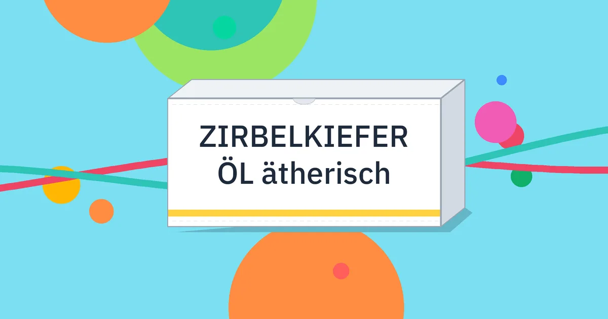 Symbolbild: Packung mit der Aufschrift ZIRBELKIEFER ÖL ätherisch (PZN 17157817) – Verfügbarkeit und Bezug in Apotheken in Frankfurt am Main