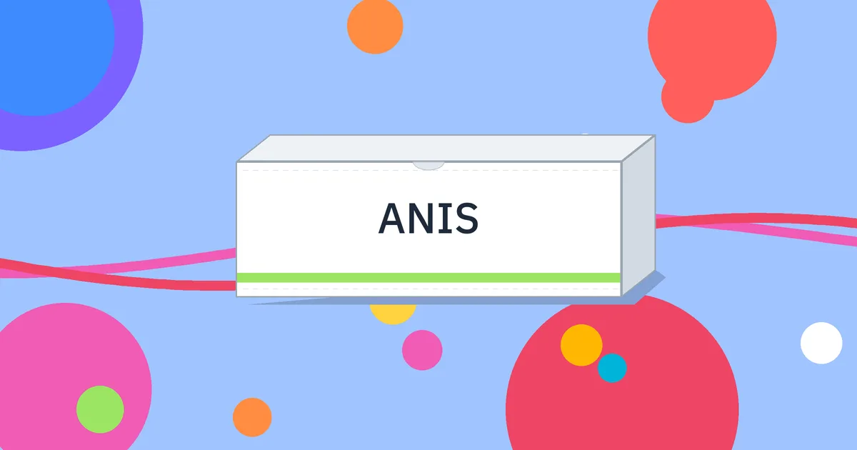 Symbolbild: Packung mit der Aufschrift ANIS (PZN 08465394) – Verfügbarkeit und Bezug in Apotheken in Frankfurt am Main