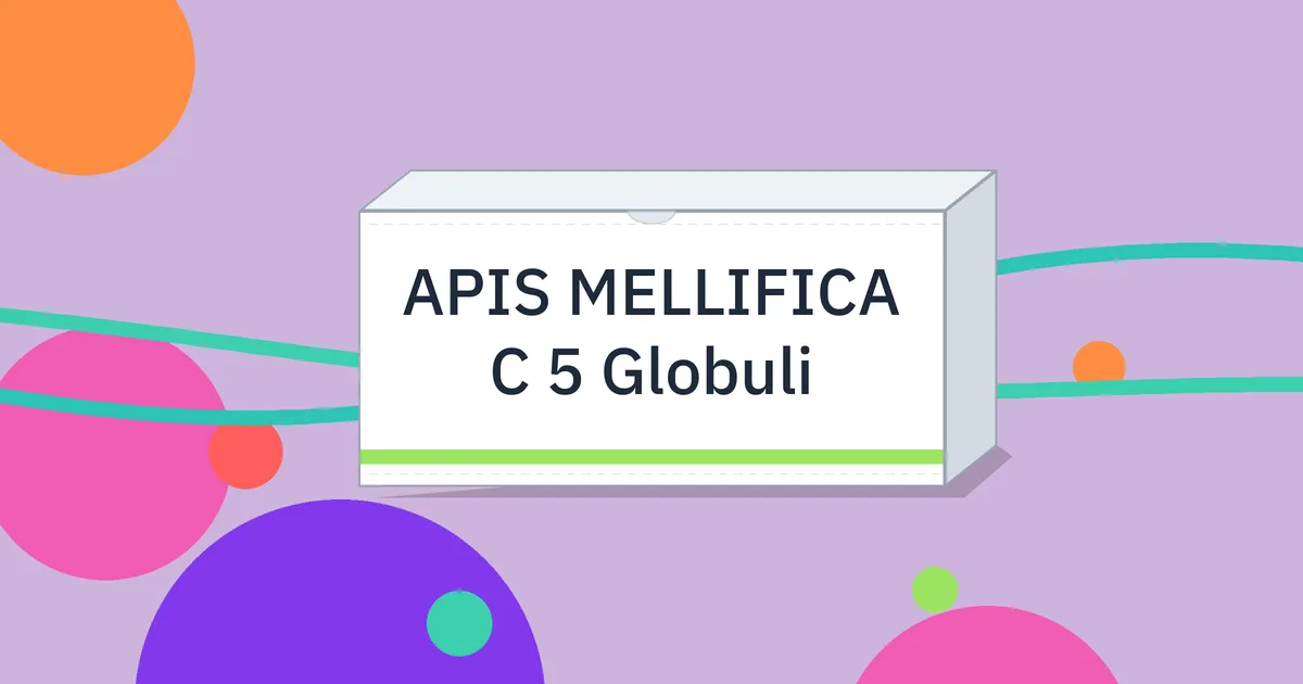 Symbolbild: Packung mit der Aufschrift APIS MELLIFICA C 5 Globuli (PZN 04203757) – Verfügbarkeit und Bezug in Apotheken in Frankfurt am Main
