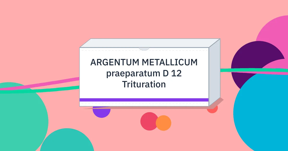 Symbolbild: Packung mit der Aufschrift ARGENTUM METALLICUM praeparatum D 12 Trituration (PZN 07009725) – Verfügbarkeit und Bezug in Apotheken in Frankfurt am Main