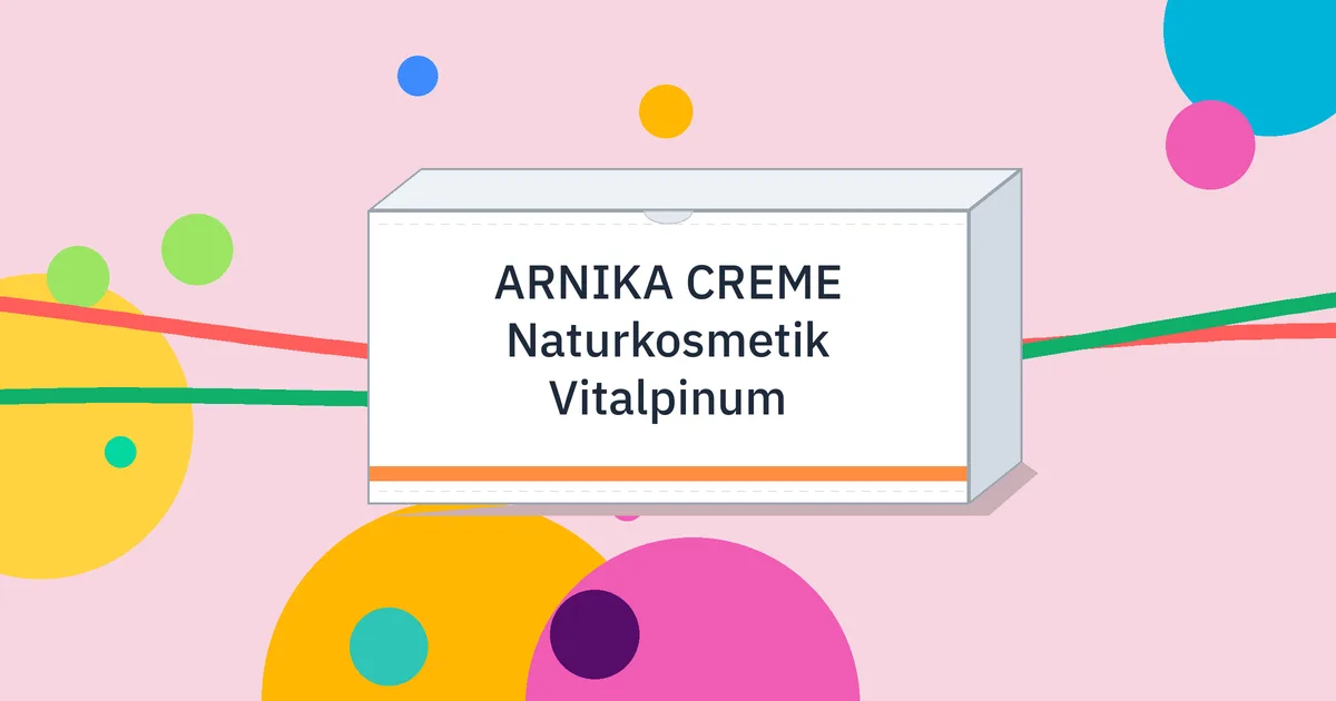 Symbolbild: Packung mit der Aufschrift ARNIKA CREME Naturkosmetik Vitalpinum (PZN 18495367) – Verfügbarkeit und Bezug in Apotheken in Frankfurt am Main
