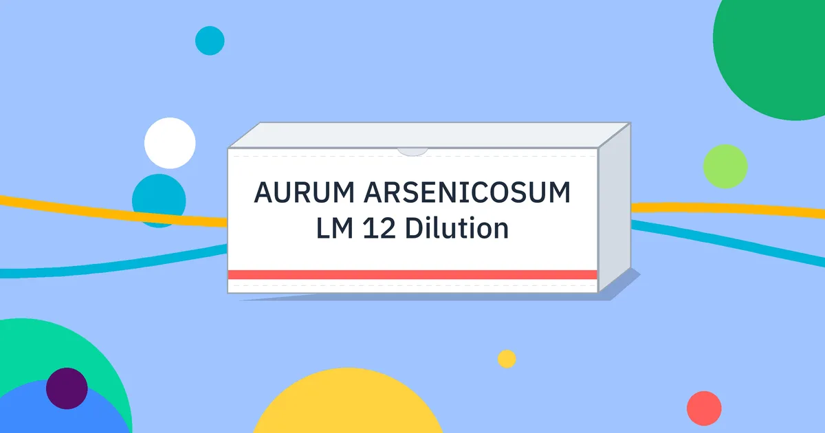 Symbolbild: Packung mit der Aufschrift AURUM ARSENICOSUM LM 12 Dilution (PZN 09430535) – Verfügbarkeit und Bezug in Apotheken in Frankfurt am Main