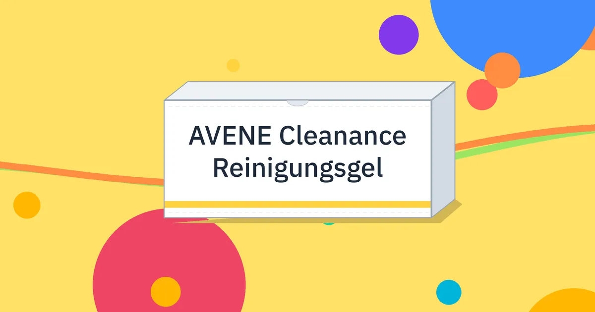 Symbolbild: Packung mit der Aufschrift AVENE Cleanance Reinigungsgel (PZN 11516474) – Verfügbarkeit und Bezug in Apotheken in Frankfurt am Main