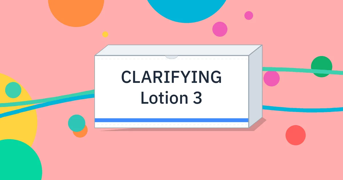 Symbolbild: Packung mit der Aufschrift CLARIFYING Lotion 3 (PZN 18893719) – Verfügbarkeit und Bezug in Apotheken in Frankfurt am Main