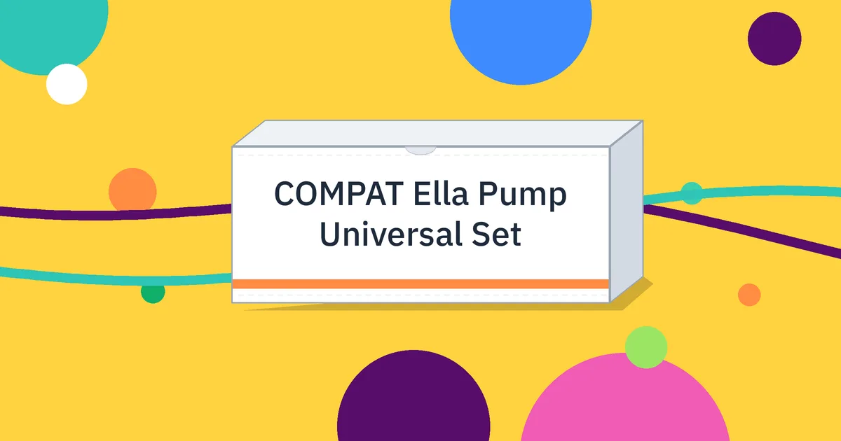 Symbolbild: Packung mit der Aufschrift COMPAT Ella Pump Universal Set (PZN 12416674) – Verfügbarkeit und Bezug in Apotheken in Frankfurt am Main