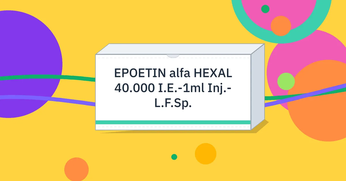 Symbolbild: Packung mit der Aufschrift EPOETIN alfa HEXAL 40.000 I.E.-1ml Inj.-L.F.Sp. (PZN 00576131) – Verfügbarkeit und Bezug in Apotheken in Frankfurt am Main