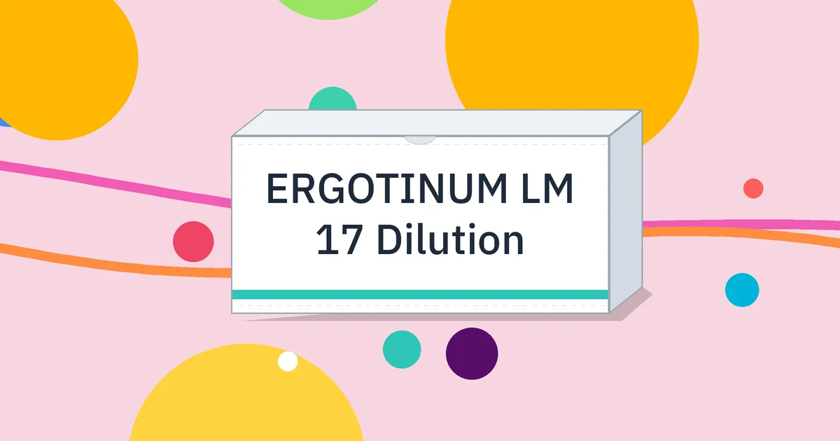 Symbolbild: Packung mit der Aufschrift ERGOTINUM LM 17 Dilution (PZN 13477258) – Verfügbarkeit und Bezug in Apotheken in Frankfurt am Main