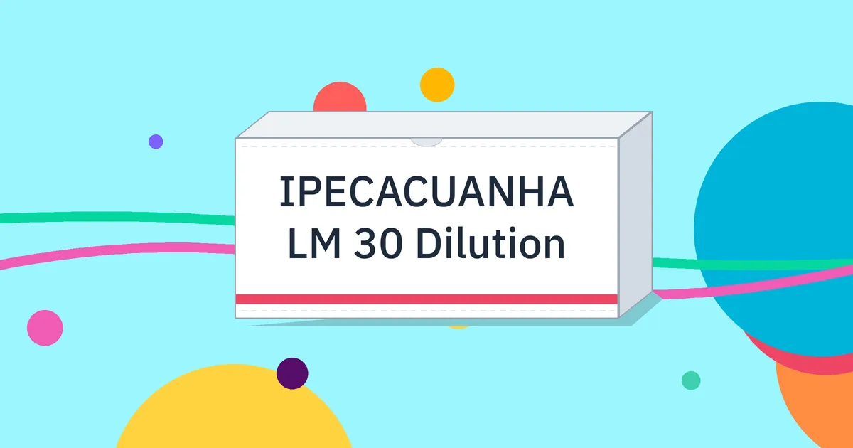 Symbolbild: Packung mit der Aufschrift IPECACUANHA LM 30 Dilution (PZN 12913160) – Verfügbarkeit und Bezug in Apotheken in Frankfurt am Main
