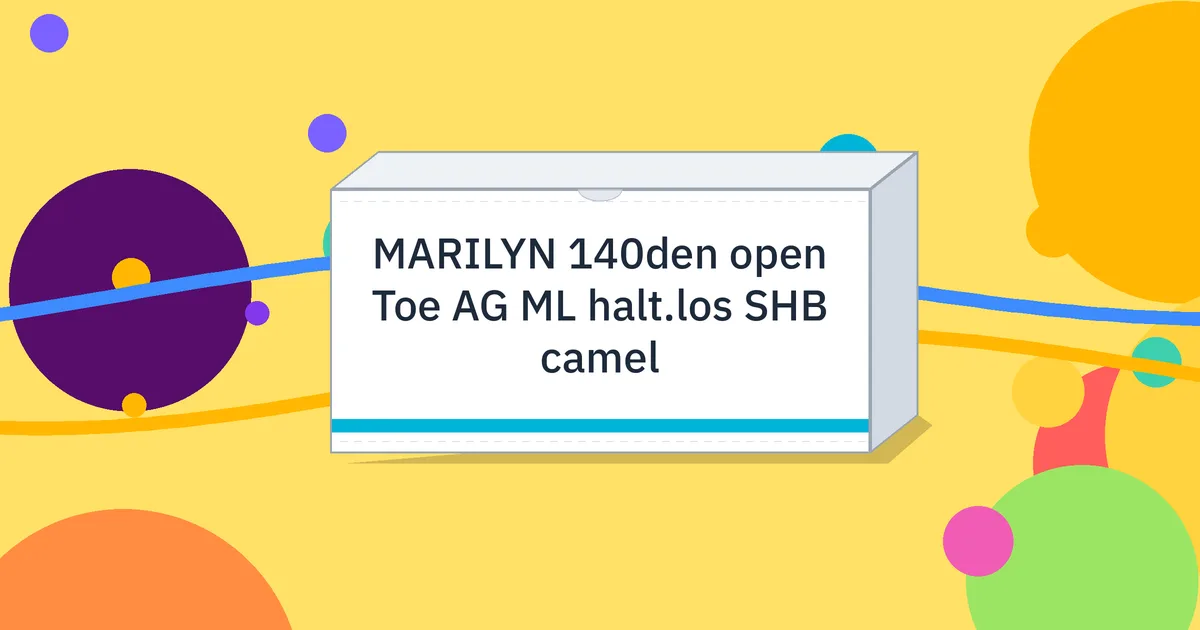 Symbolbild: Packung mit der Aufschrift MARILYN 140den open Toe AG ML halt.los SHB camel (PZN 16187868) – Verfügbarkeit und Bezug in Apotheken in Frankfurt am Main