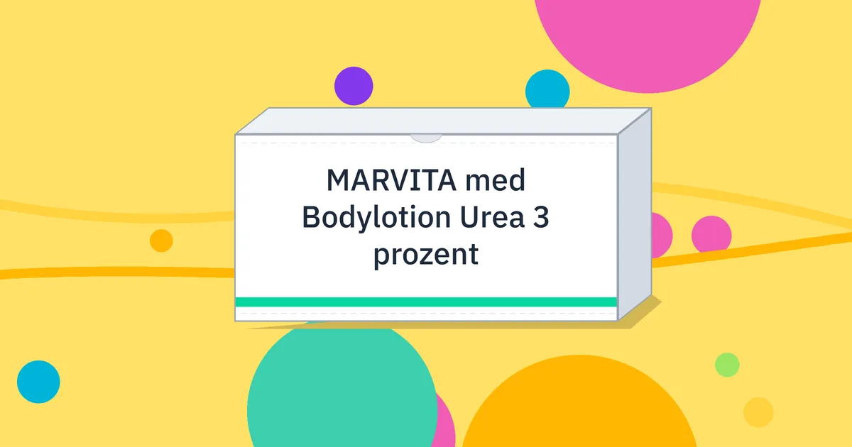 Symbolbild: Packung mit der Aufschrift MARVITA med Bodylotion Urea 3 prozent (PZN 18889652) – Verfügbarkeit und Bezug in Apotheken in Frankfurt am Main
