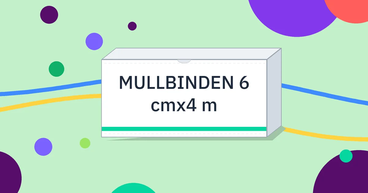 Symbolbild: Packung mit der Aufschrift MULLBINDEN 6 cmx4 m (PZN 11025629) – Verfügbarkeit und Bezug in Apotheken in Frankfurt am Main