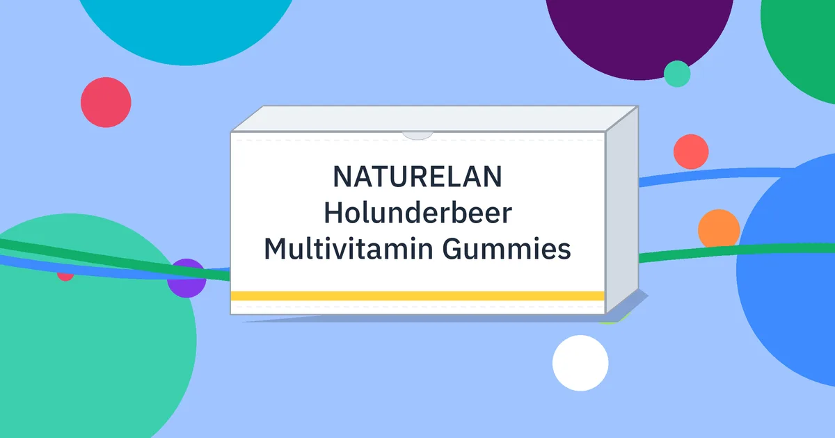 Symbolbild: Packung mit der Aufschrift NATURELAN Holunderbeer Multivitamin Gummies (PZN 20089309) – Verfügbarkeit und Bezug in Apotheken in Frankfurt am Main