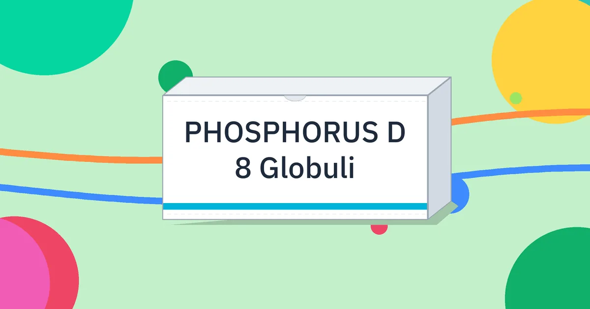 Symbolbild: Packung mit der Aufschrift PHOSPHORUS D 8 Globuli (PZN 08787011) – Verfügbarkeit und Bezug in Apotheken in Frankfurt am Main
